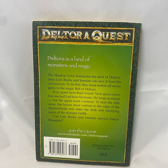 Other | Dread Mountain Deltora Quest No 5 By Rodda Emily Good Book ...
